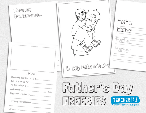 Father's Day Freebie - Download – TeacherTalk