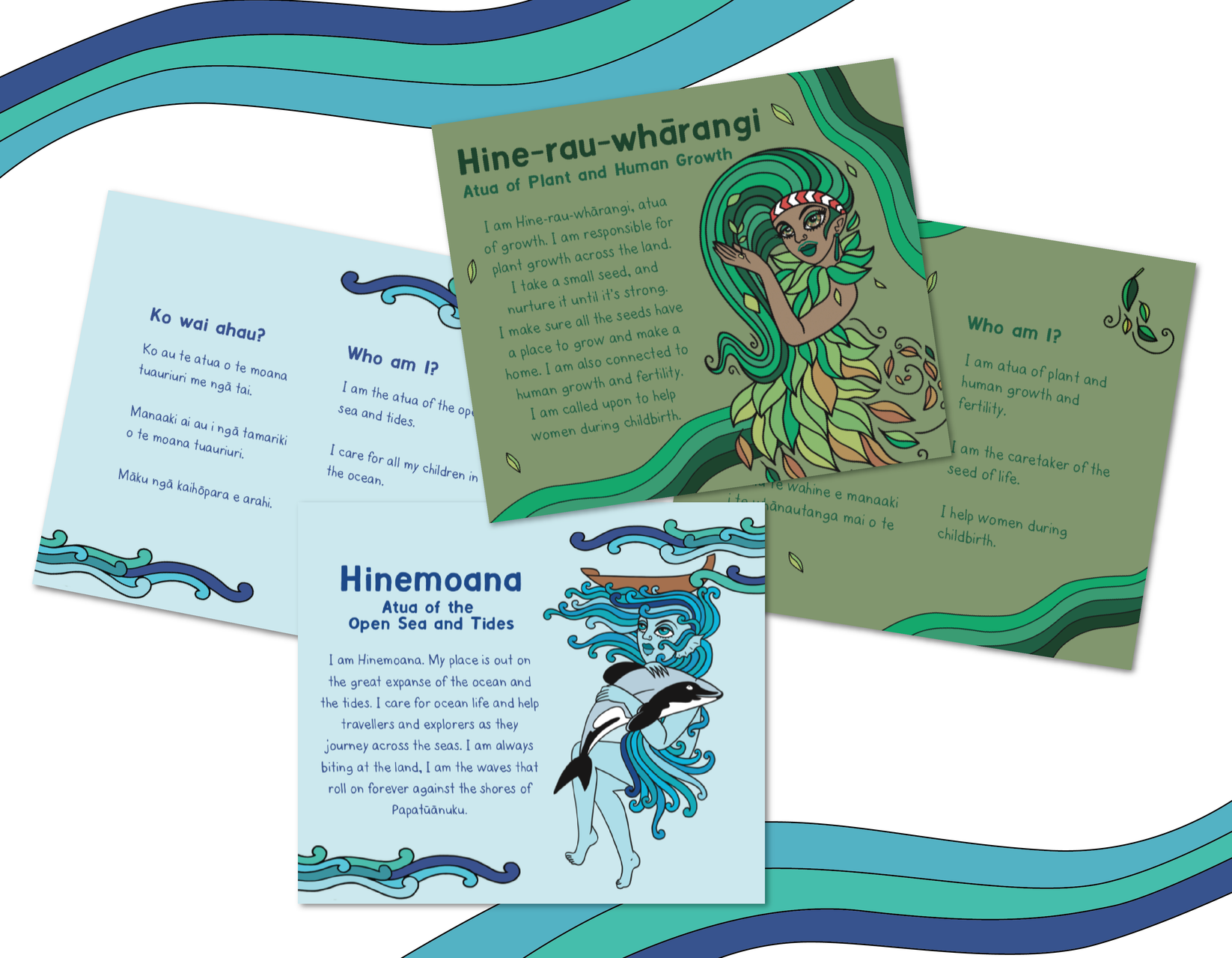 Ngā Atua Cards - Atua Wāhine - Series 1 – TeacherTalk
