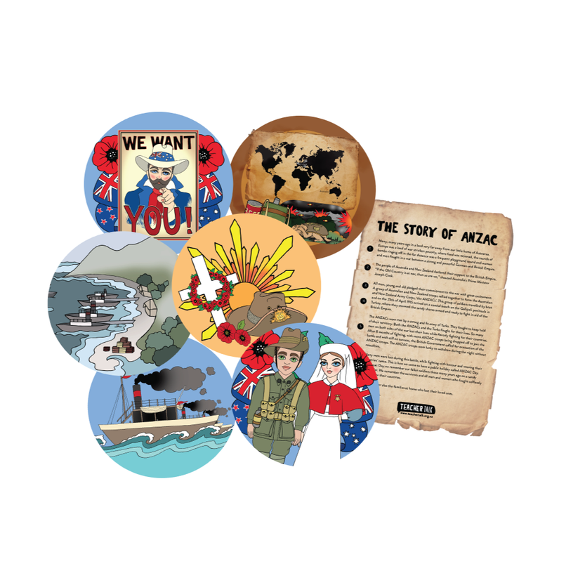 ANZAC Day - Magnetic Story – TeacherTalk