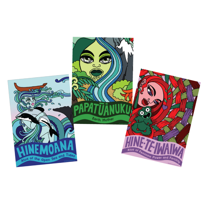 Atua Wāhine o Aotearoa - Poster Pack 1 – TeacherTalk