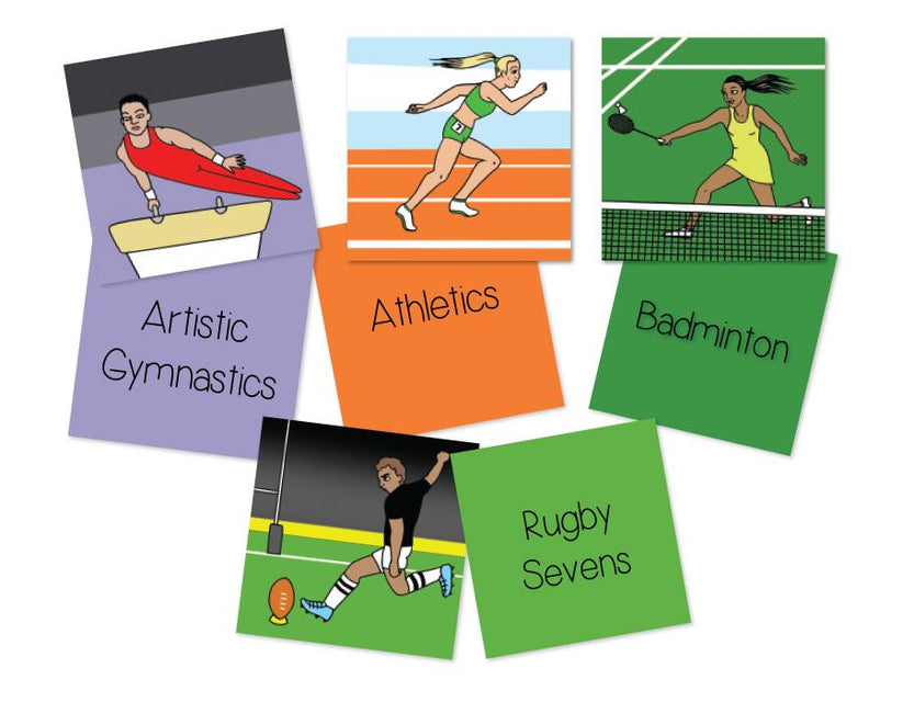 Sports Matching Game - Download – TeacherTalk