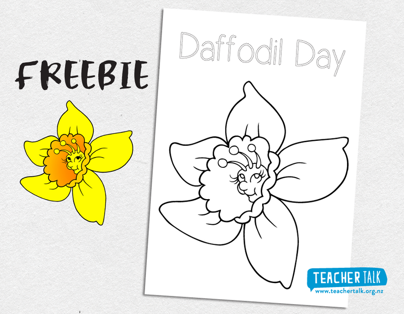 Daffodil Day Freebie - Download – TeacherTalk