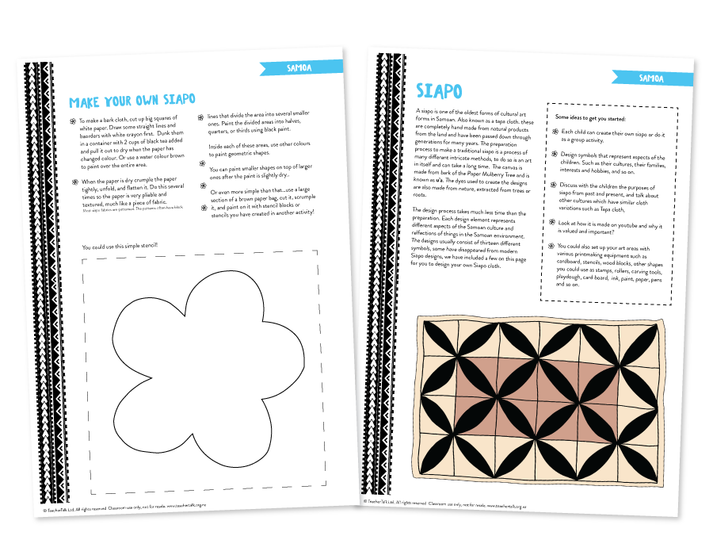 Samoan Siapo Activity - Download – TeacherTalk