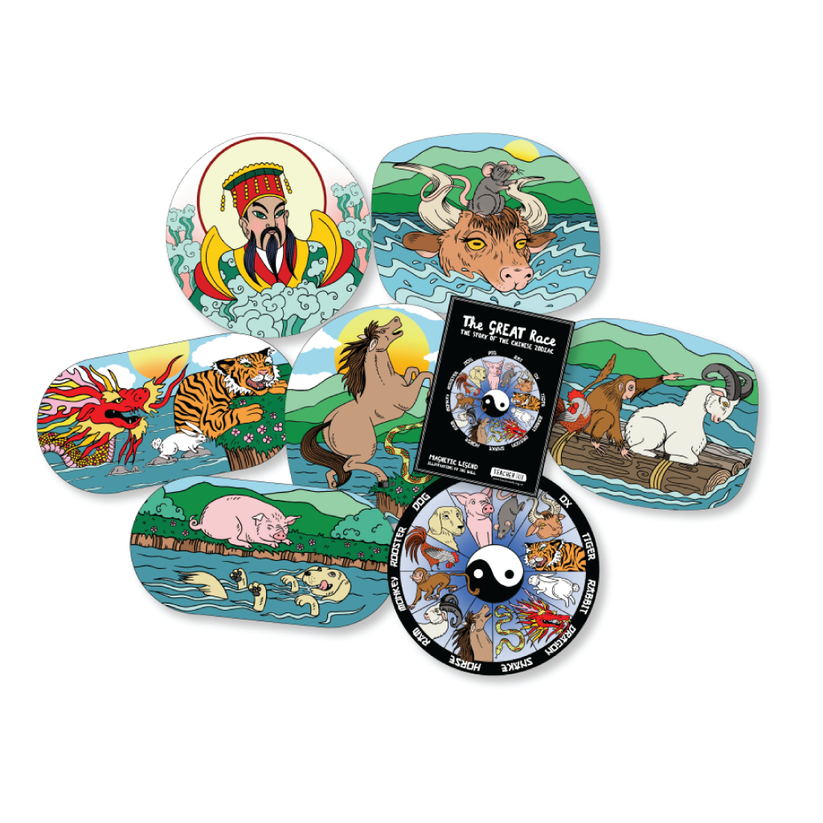The Great Race, The Story of the Chinese Zodiac - Magnetic Story ...