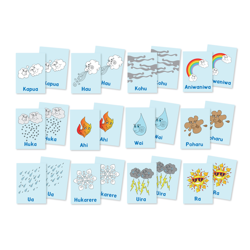 Weather in te reo Māori - Memory Game Download – TeacherTalk